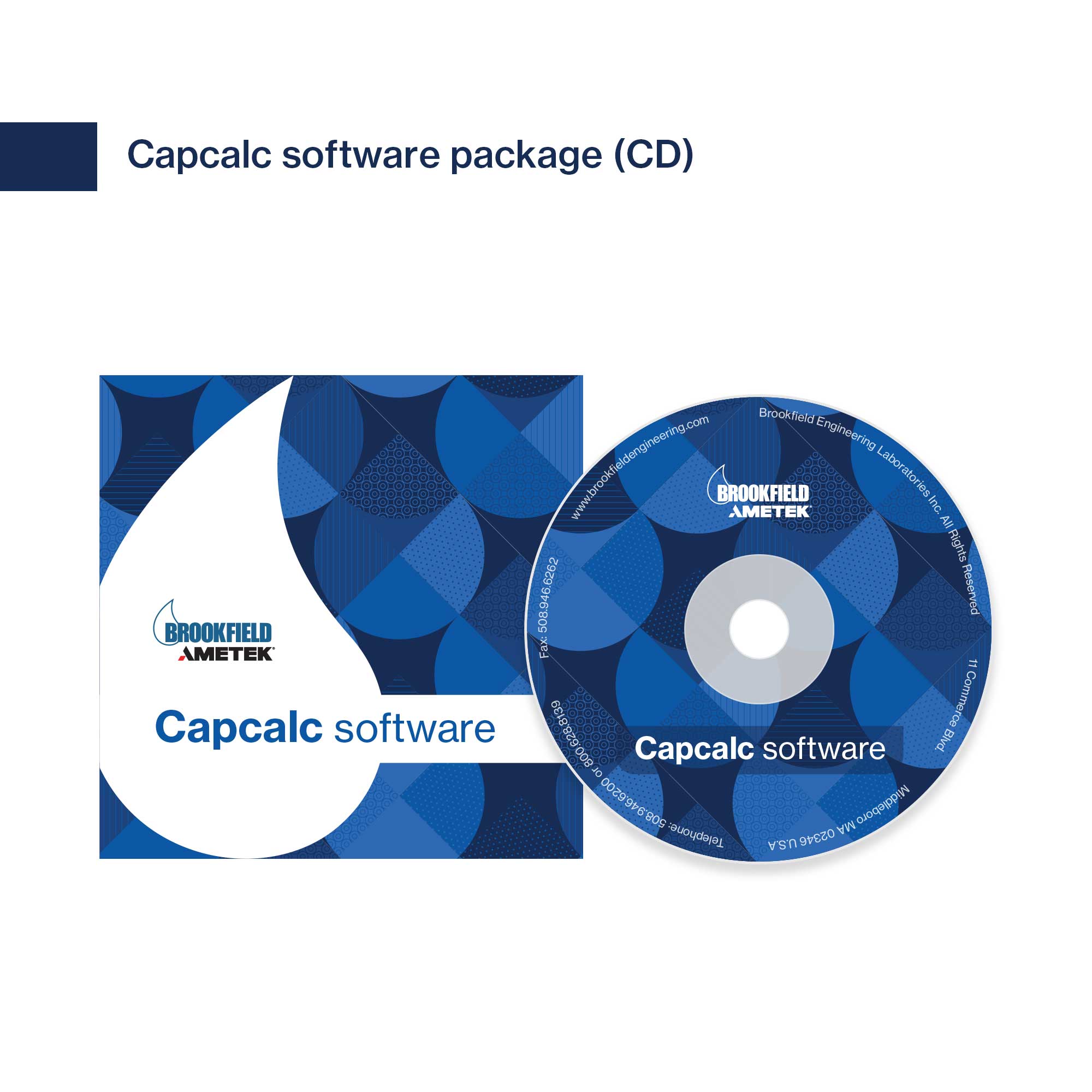 Brookfield Application Software With Detailed Information